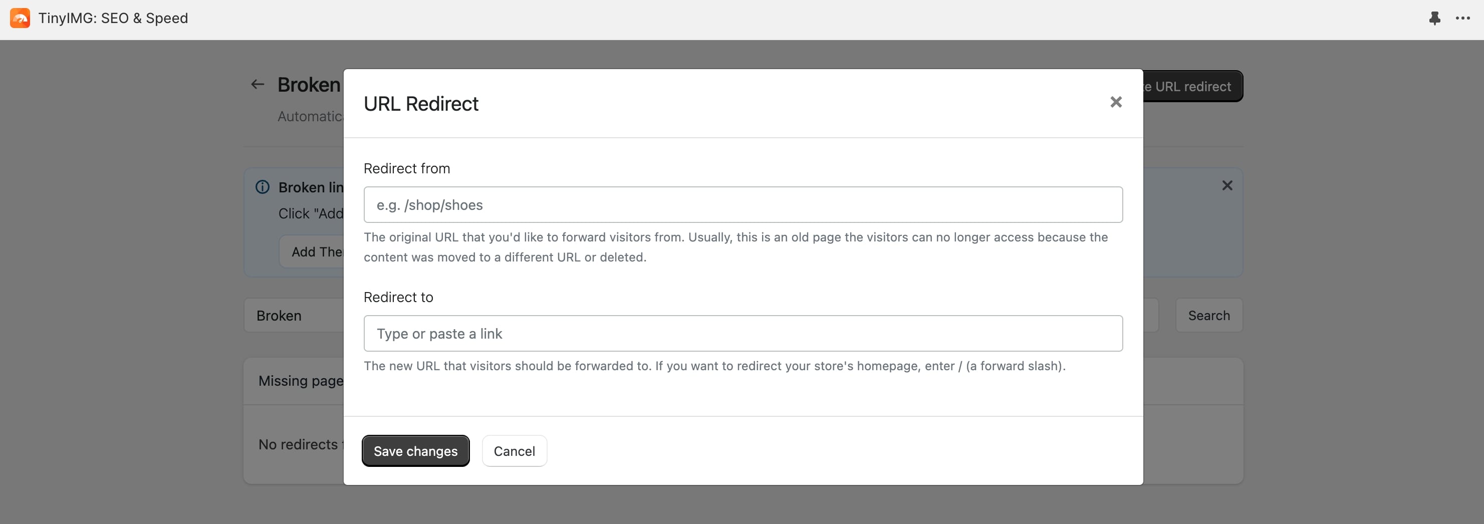 How to Fix Shopify 404 Errors with TinyIMG app in 2024 How to Fix Shopify 404 Errors with TinyIMG app in 2024