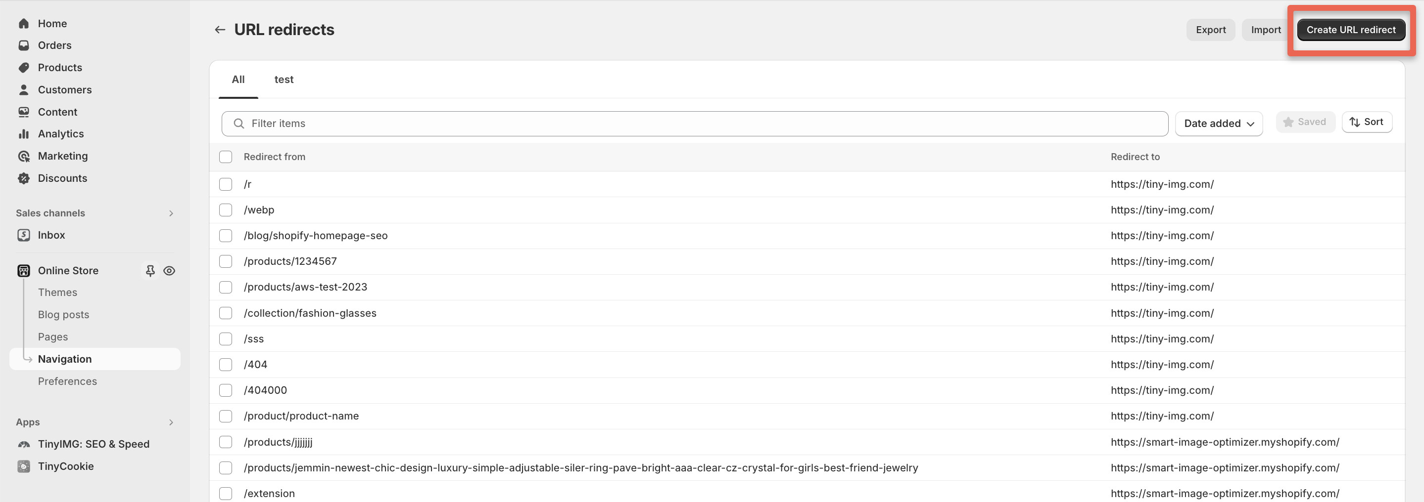 How to Fix Shopify 404 Errors with TinyIMG app in 2024