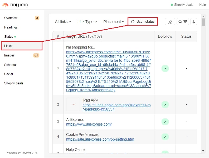 How to Fix Shopify 404 Errors with TinyIMG app in 2024