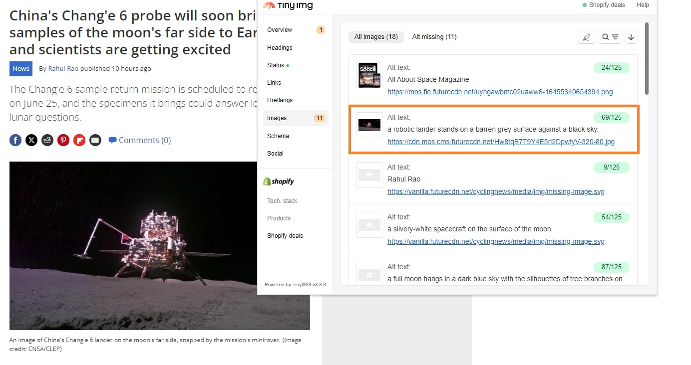 How to Fix Alt Text for Images With TinyIMG