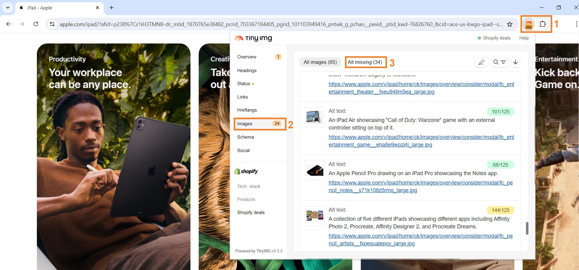 How to Fix Alt Text for Images With TinyIMG