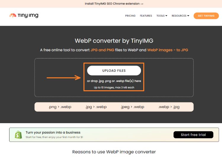 How to Convert WebP to JPG on PC or Mac (2024) | TinyIMG