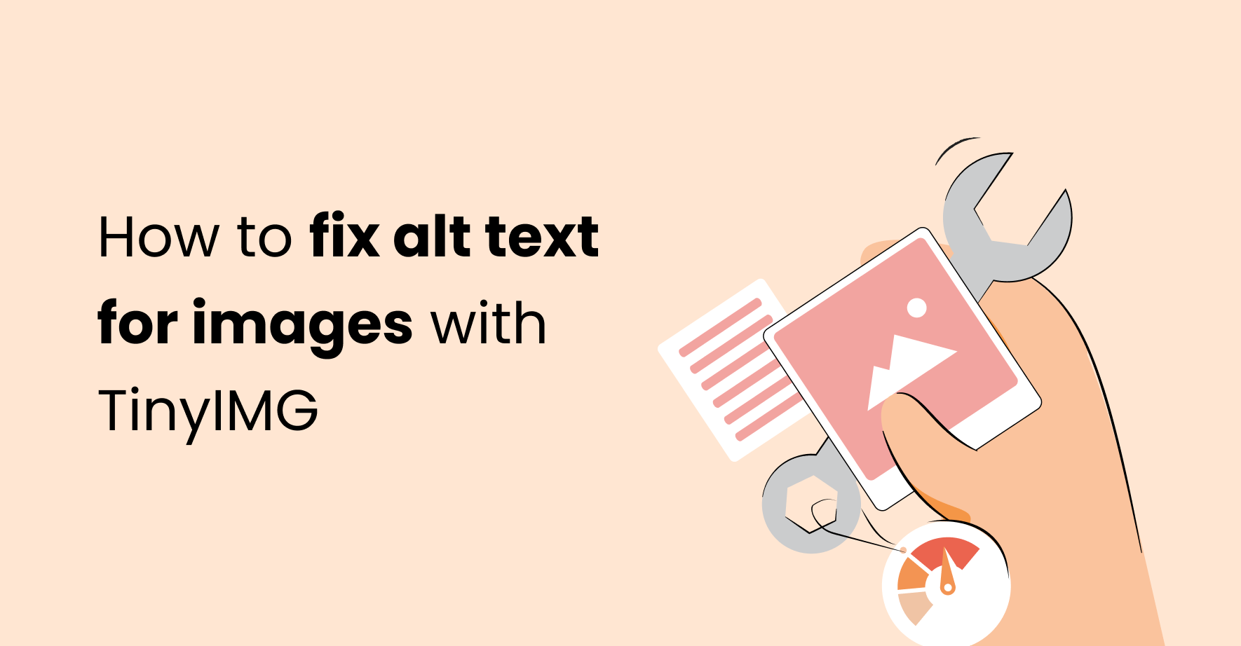How to Fix Alt Text for Images With TinyIMG