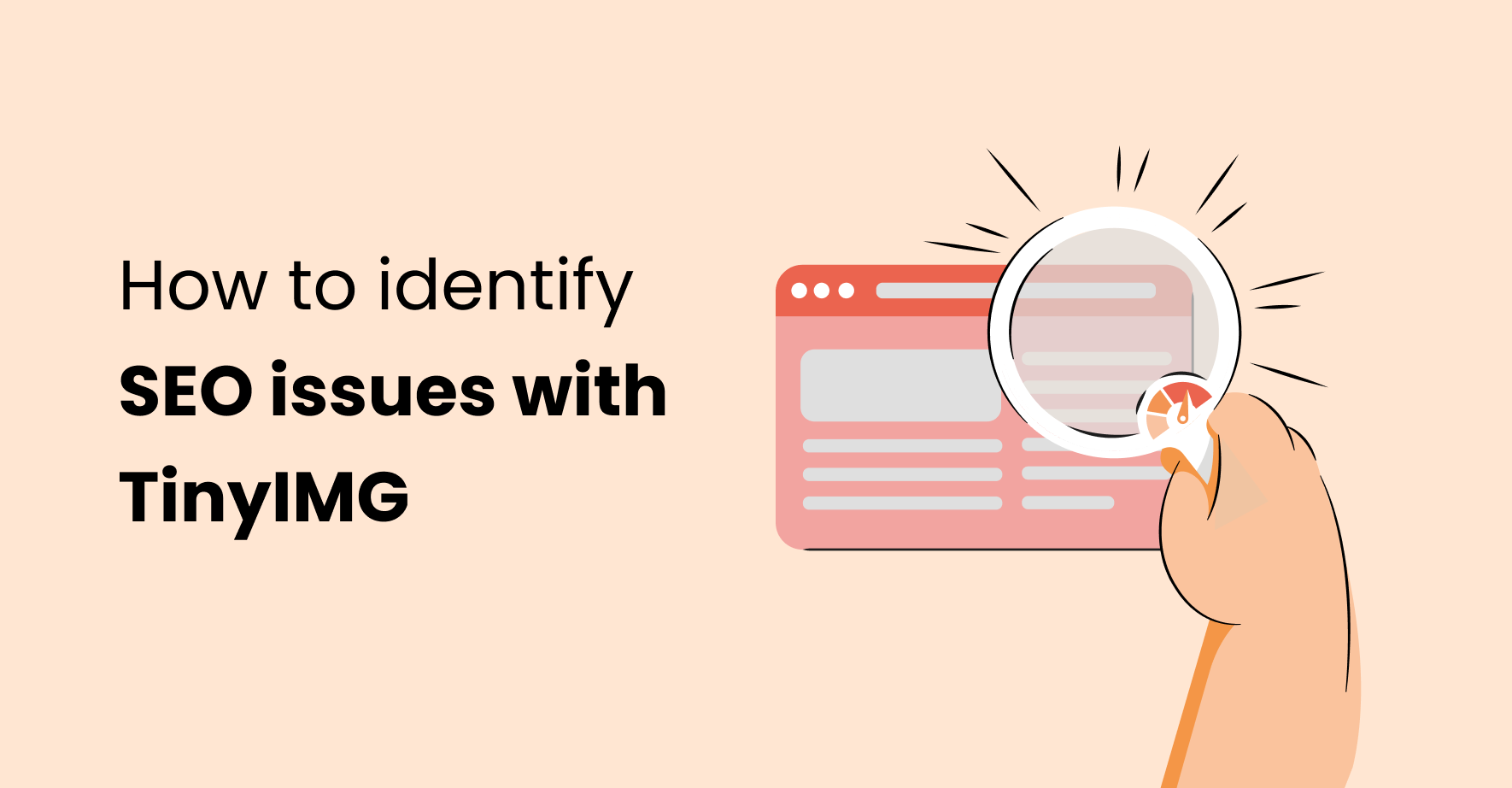 How to Identify and Fix SEO Issues with TinyIMG