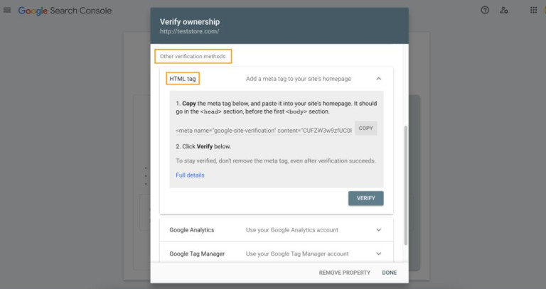 Google Search Console for Shopify Setup Guide
